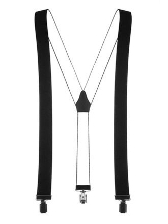 shenky Hosentr&auml;ger | 3er Clips | 3,5cm Breite | verstellbar | Basic | Y-Form | elastisch | f&uuml;r Oktoberfest Fassnacht Karneval Hochzeit Skihosen | Damen & Her