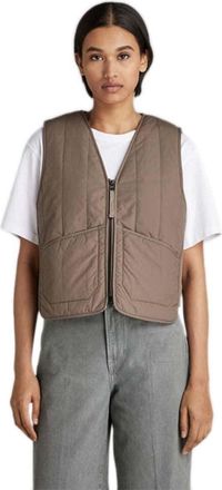 G-Star RAW Damen Weste, Braun (turf D22041-C442-273), XL