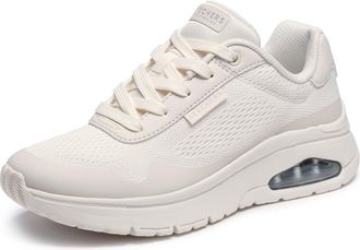 Skechers Flex-UNO Fresh One Damen-Sneaker, Cremewei&szlig;, 35 EU