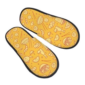 Generic Sushi Unisexe Slippers Confortable Pantoufles Chaud Chaussures De Maison Pour Automne Ext&eacute;rieur Int&eacute;rieur M