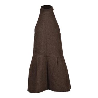 We11done Damenkleid - - Dresses - Damen - Braun - S