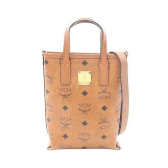 MCM Pre-owned Visetos Handtasche aus beschichtetem Canvas - - Pre-owned - Damen - Braun - ONE SIZE
