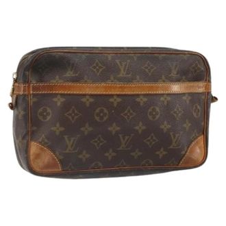 Louis Vuitton Pre-owned Canvas Clutch - - Pre-owned - Damen - Braun - ONE SIZE