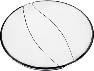 Cristalica Teller Kuchenteller Speiseteller Vivien Transparent D 21 cm Kristall