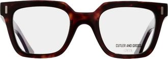 Cutler and Gross Femme, Accessoires, Multicolore, Taille: ONE Size 1305 Square Optical Frame