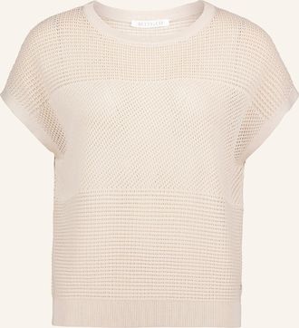 Betty&Co Betty&Co Strickpullover Mit Struktur grau