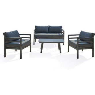 DCB Garden Dcb Garden - lisbonne - Salon de jardin 4 places en aluminium