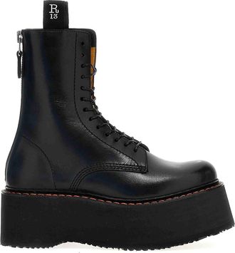 R13 Stiefel - Schwarz