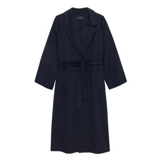 Arma Suza Wollmantel - - Coats - Damen - Blau - S