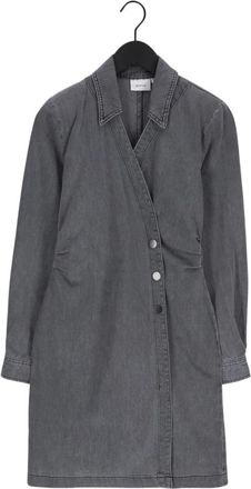 Gestuz Glendagz Kurzarmkleid - - Dresses - Damen - Grau - XS