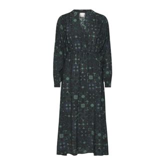 Ichi Ichi, Femme, Robes, Vert, Taille: 42 FR Ihgilea DR Kjoler