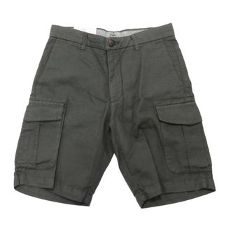 Eleventy Cargo Shorts - - Shorts - Herren - Gr&uuml;n - W30