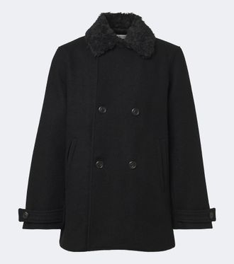 Our Legacy Caban Wage en laine vierge