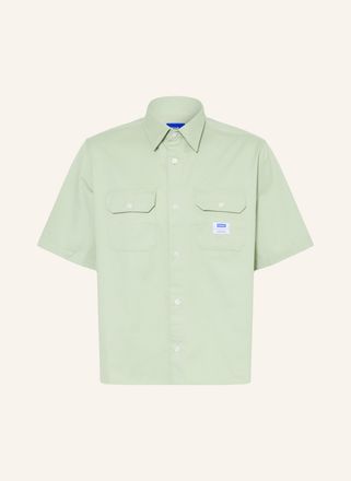 HUGO BOSS Hugo Kurzarm-Hemd Ekyno Comfort Fit gruen