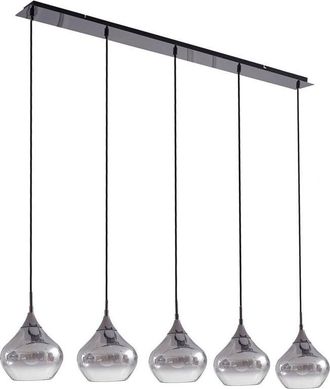 Lucande Lucande - Pendelleuchte Jarven aus Glas f&uuml;r Wohnzimmer & Esszimmer von