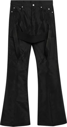 Rick Owens Homme, Pantalons, Noir, Taille: W32 Pantalone Mega Strapped Bolans