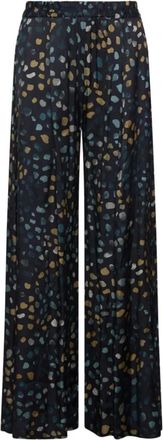 Marella Femme, Pantalons, Bleu, Taille: 34 FR Pantalon large