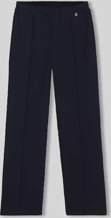 HUGO BOSS Relaxed Fit weite Hose mit Logo-Detail Modell NADID
