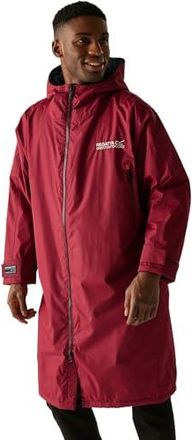 Regatta Homme Robe À Langer Imperméable, Dark Maroon, L/XL