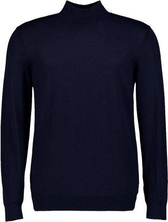 Olymp Herren Pullover blau unifarben
