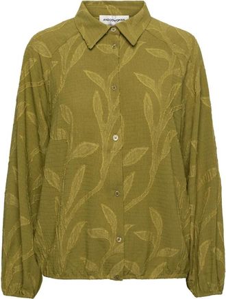 &Co Woman Wina Bluse - - Blouses & Shirts - Damen - Gr&uuml;n - M