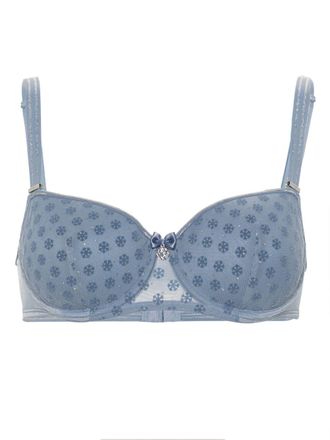 Marlies Dekkers soutien-gorge Snowflake à ornements en cristal - Bleu