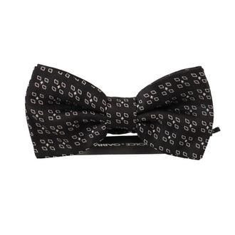 Dolce & Gabbana Schwarze Wei&szlig;e Polka Dot Seiden Hals Papillon Krawatte - - Accessories - Herren - Schwarzk - ONE SIZE