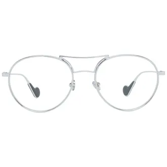 Moncler MO-1044361 Metal Round Frame Sunglasses - Silver
