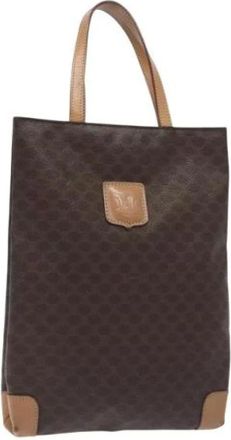 Celine Pre-owned Cuir sacs-main - Femme - Pre-owned - Brun - Taille: ONE Size