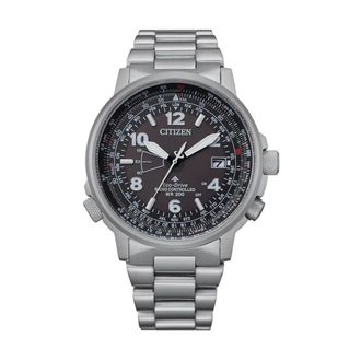 Citizen Citizen, Homme, Accessoires, Gris, Taille: ONE Size Montre de sport en acier inoxydable