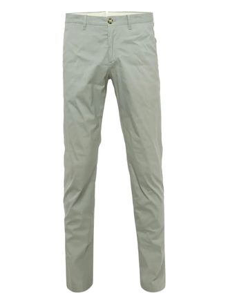 Prada pantalon chino à coupe droite - Gris