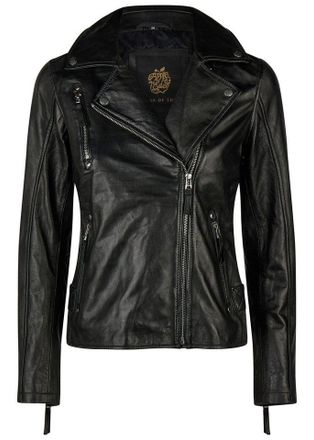 Apple of Eden Lederjacke taillierte Schnittform