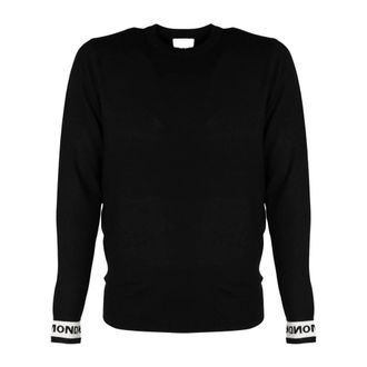 John Richmond Strickpullover mit Rundhalsausschnitt - - Knitwear - Herren - Schwarzk - M
