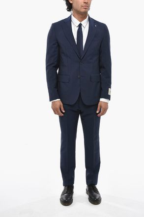 Corneliani CC COLLECTION Slim-Fit Anzug aus Mohair-Mischung Corneliani