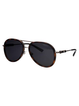 Versace Unisex Sunglasses 0ve2260 Havana Metal