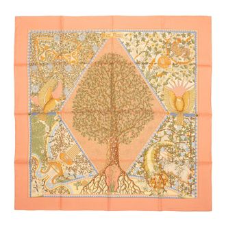 Herm&egrave;s T&uuml;cher & Schals - Scarf - Gr. unisize - in Orange - f&uuml;r Damen