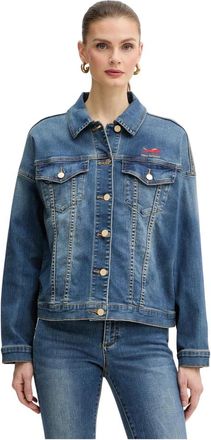 A|X Armani Exchange Damen, Jacken, Blau, XSGr&ouml;&szlig;e