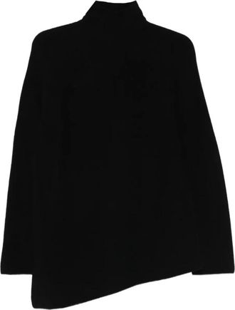 Christian Wijnants Femme, Pulls, Noir, Taille: 40 FR Col roul&eacute;s