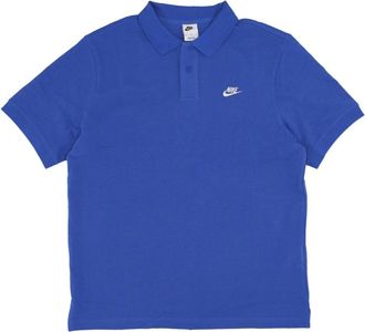 Nike Essential Pique Poloshirt - - Sport - Herren - Blau - XL