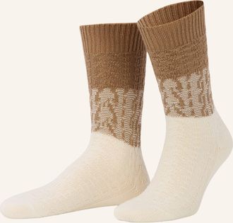 Falke Str&uuml;mpfe Free Climber braun