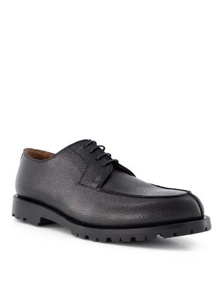 Prime Shoes Herren Norweger schwarz Leder