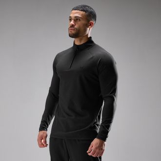MyProtein Haut Training Ultra Jersey 1/4 Zip MP homme - Noir - S