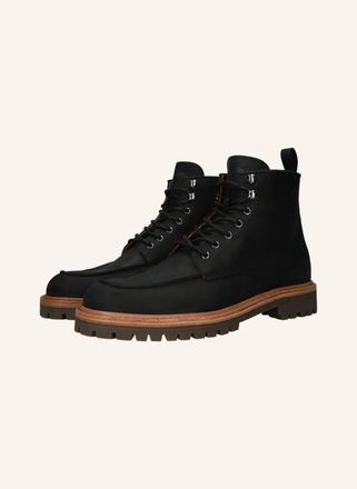 Blackstone Schn&uuml;rboots schwarz
