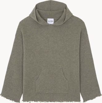Kujten Pull hoodie cachemire oversize, 4 fils - Hoodie Becky