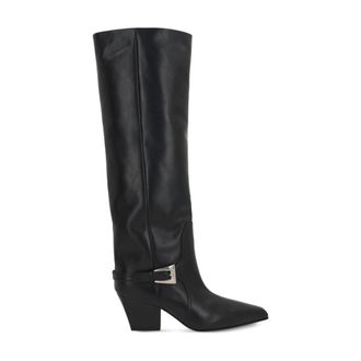 PARIS TEXAS Jane Buckle Boots - - Shoes - Damen - Schwarzk - 38 EU