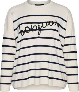 Vero Moda VMARIA Bonjour LS O-Neck Pullover GA