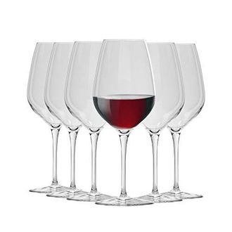 Bormioli Rocco InAlto Tre Sensi Lot de 6 grands verres &agrave; vin Transparent 535 ml