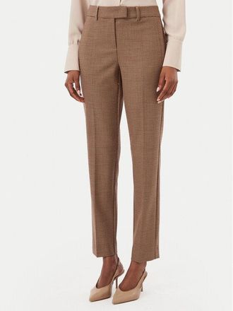 Marella Stoffhose Fuoco1 2623136172 Hellbraun Regular Fit