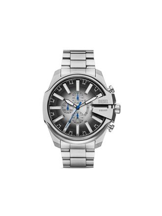 Diesel Mega Chief Slim 48mm - Silber
