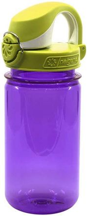 Nalgene Everyday OTF Kids 0,375 L, violett ohne Motiv, Deckel grünweiss